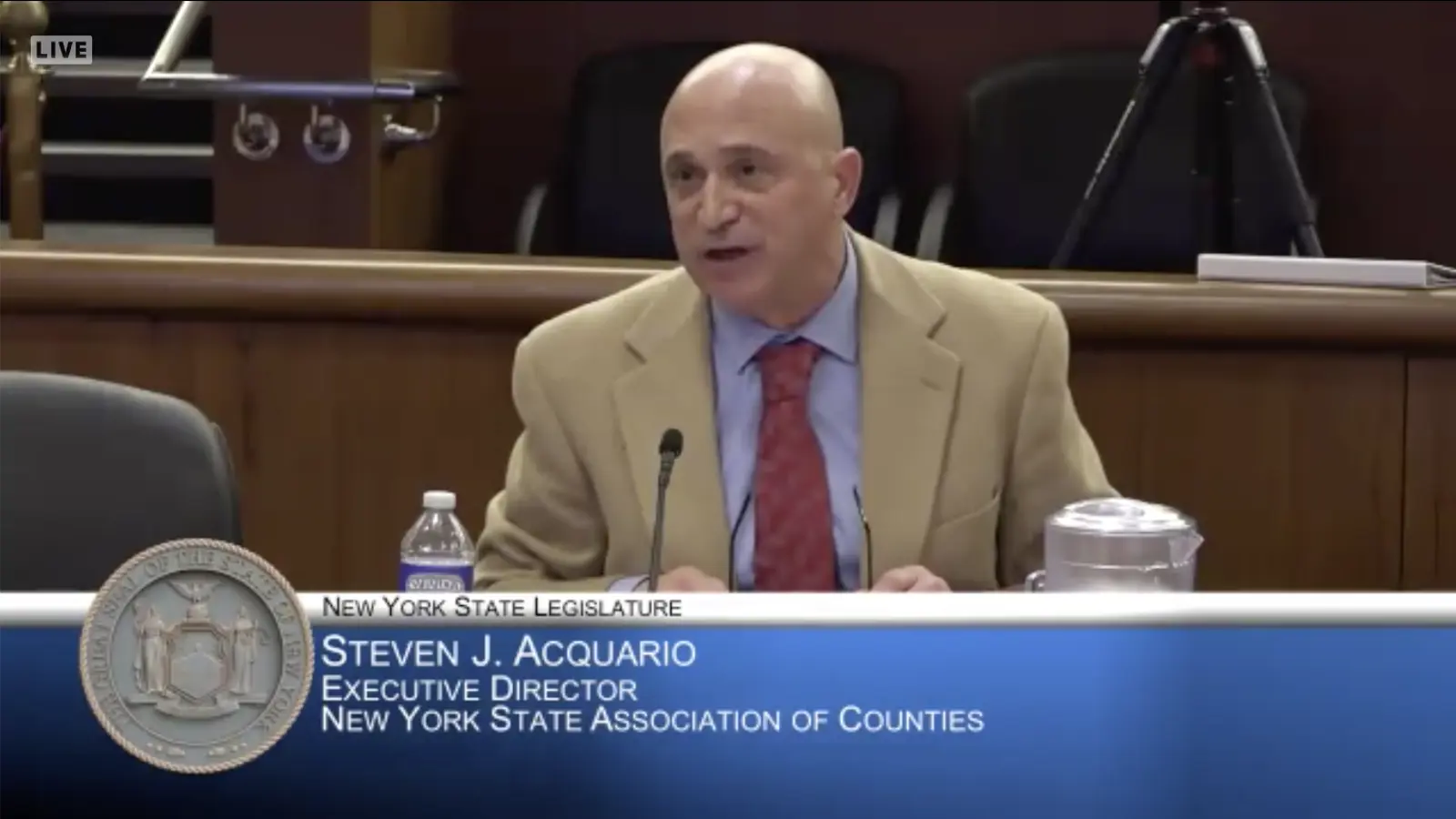 NYSAC Delivers Budget Testimony