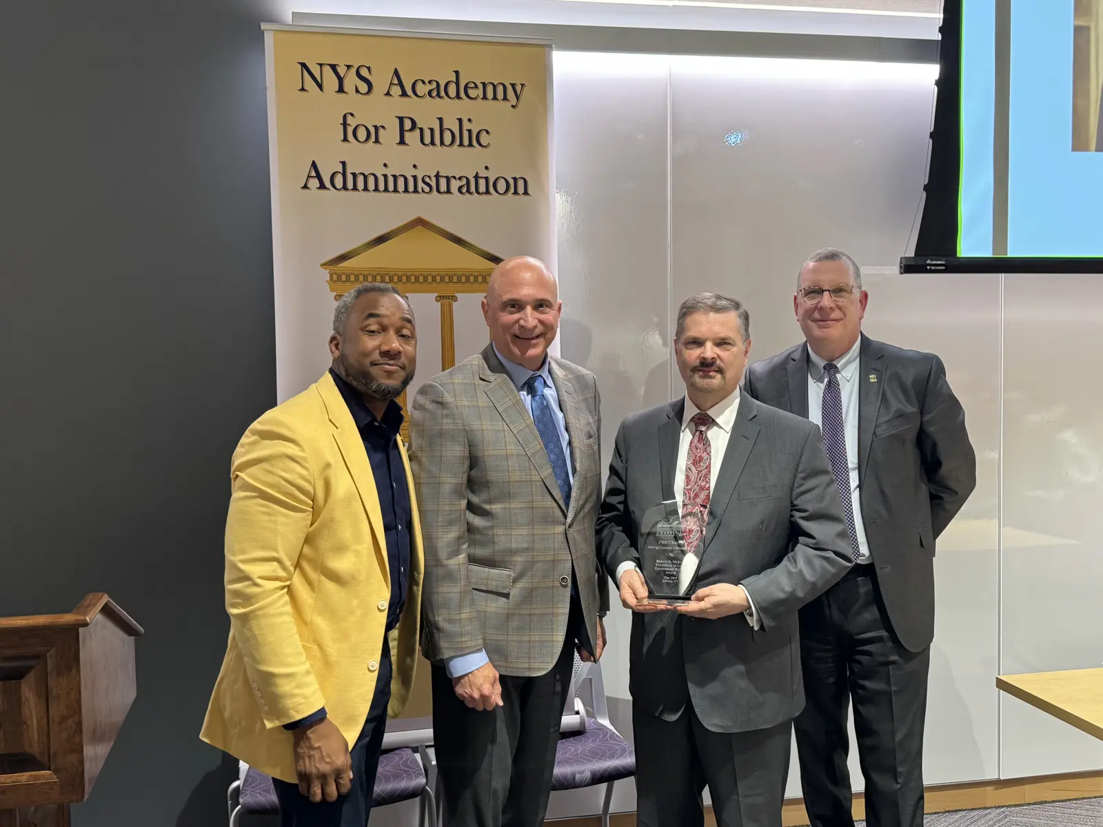 Oswego County Administrator Phil Church Receives Excellence in Local ...