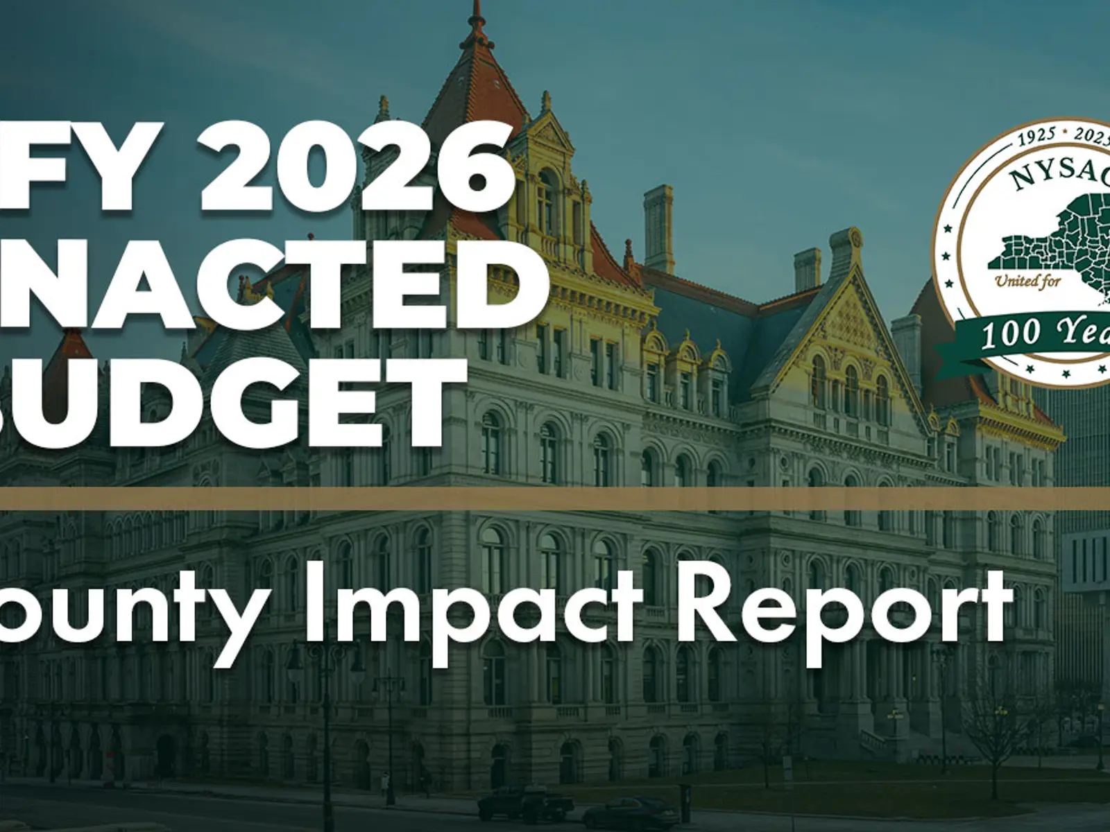State Budget | New York State Association of Counties